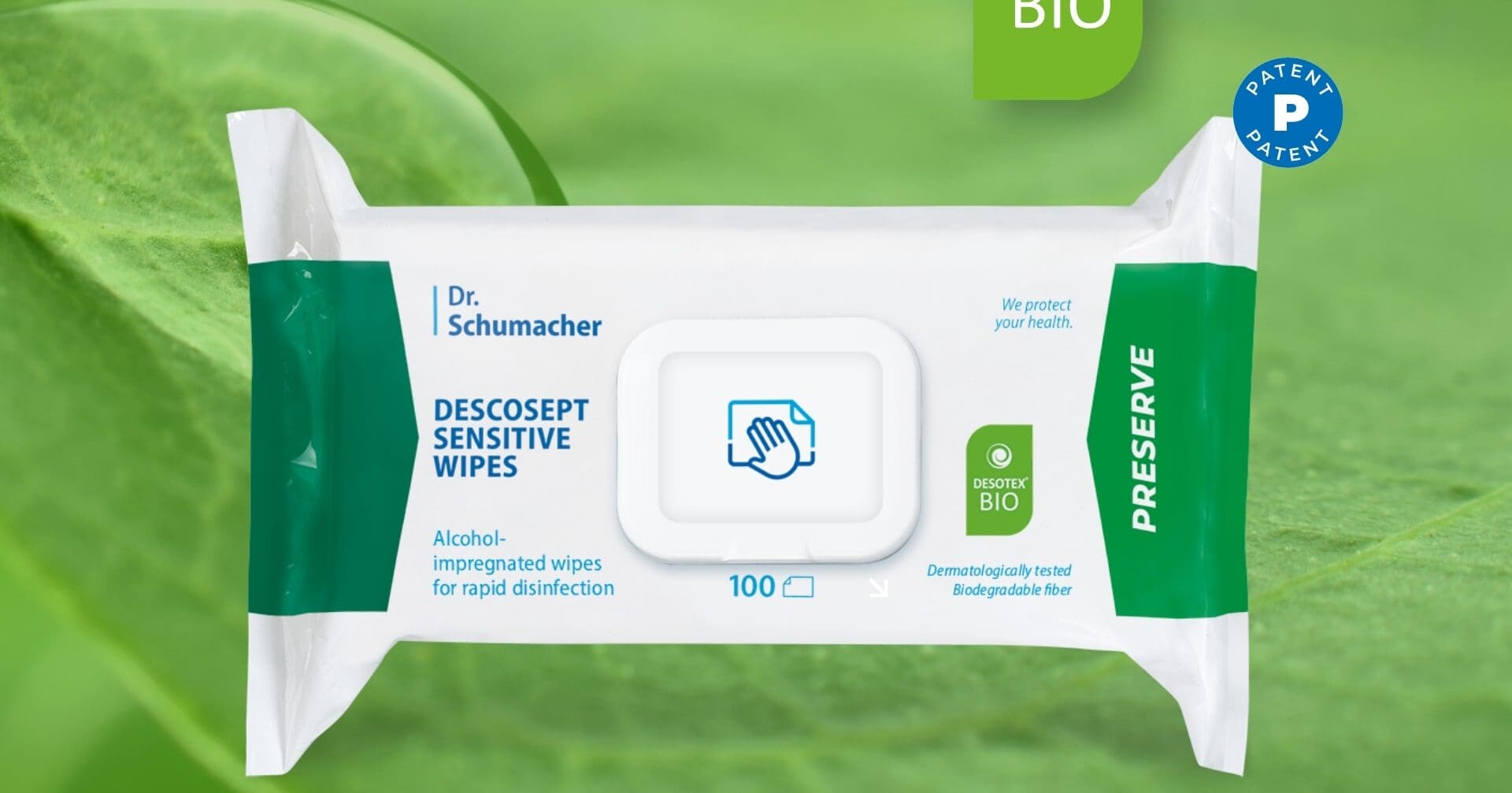 Descosept Sensitive Wipes - Sustainable and more performance